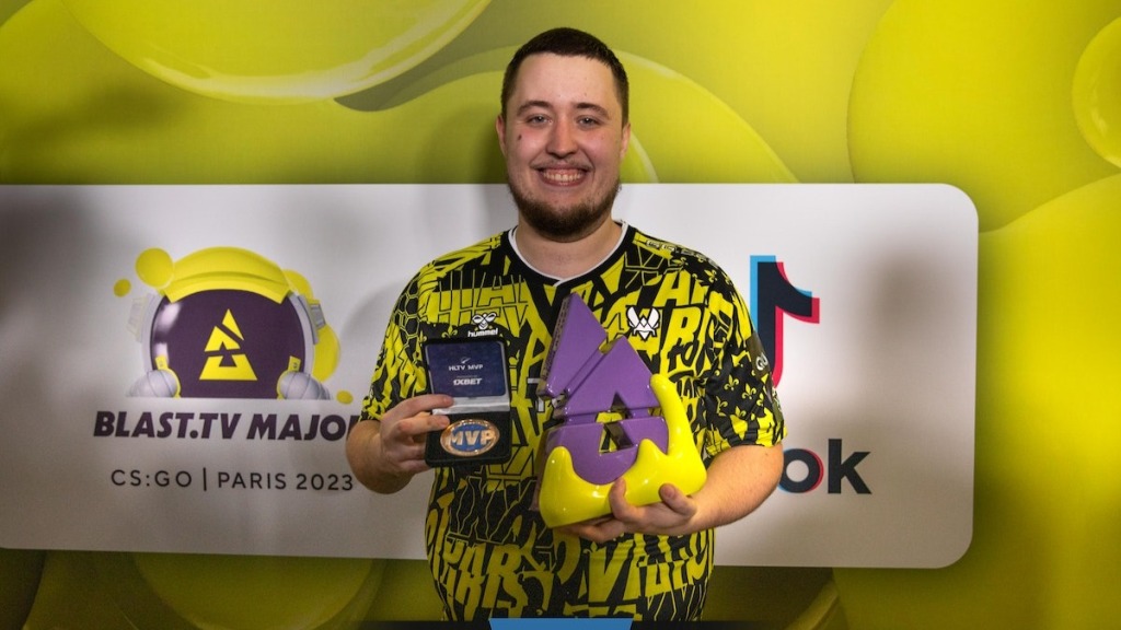 ZywOo стал MVP на BLAST Paris Major 2023
